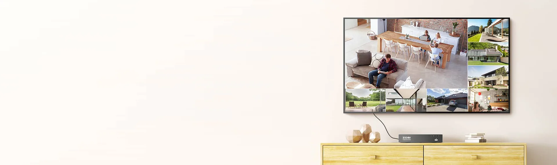 8 Channel Security Camera Systems Home Surveillance CCTV - Zosi