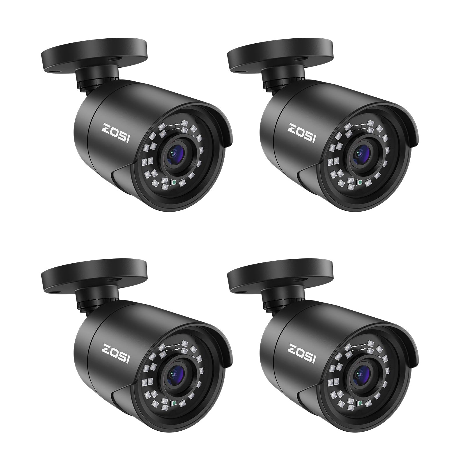 C124 1080P TVI CVI AHD CVBS CCTV Security Camera | for ZOSI CCTV DVR - Zosi