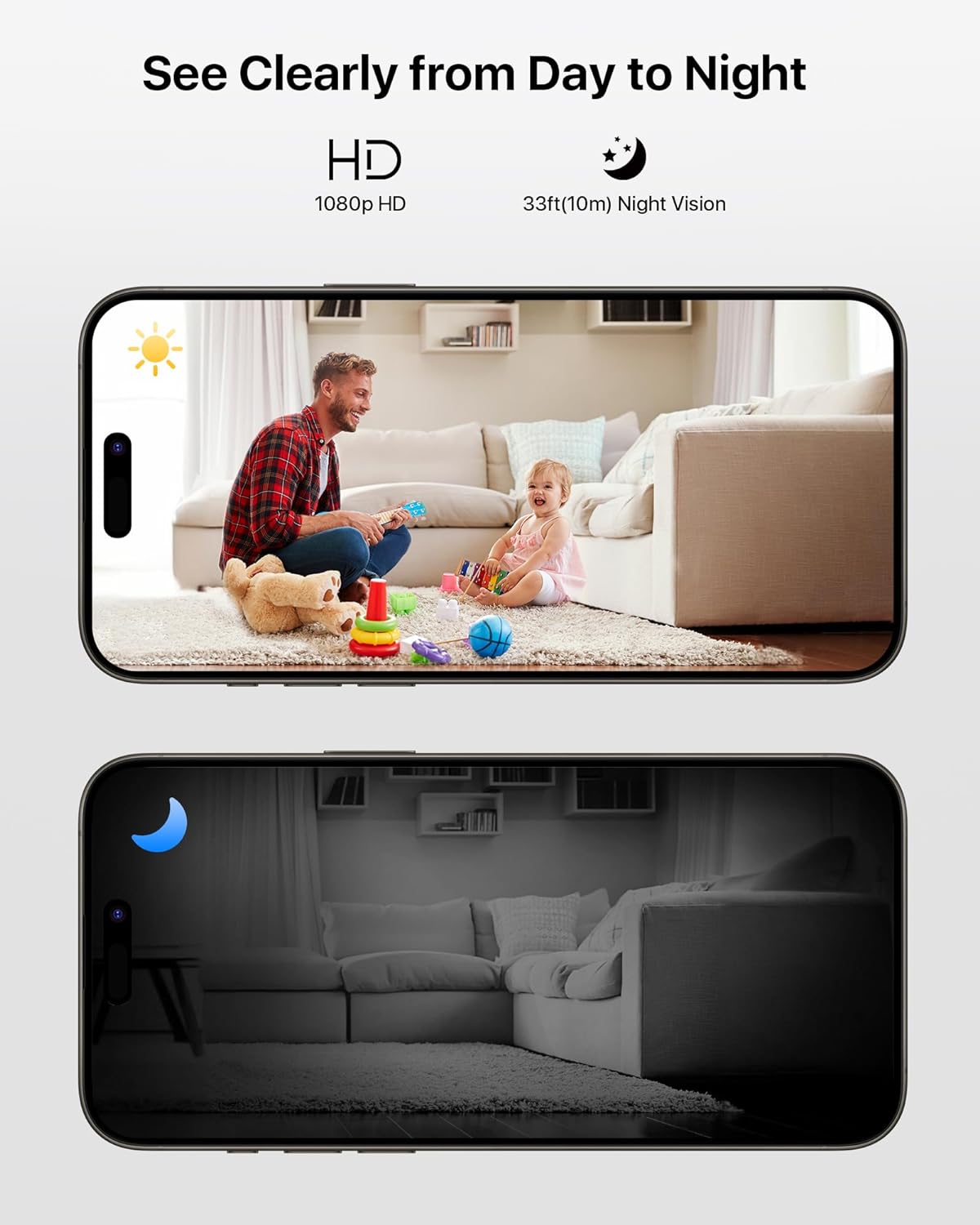 C688 2MP Indoor WiFi Camera with AI Motion Detection + Max 256GB Stora ...