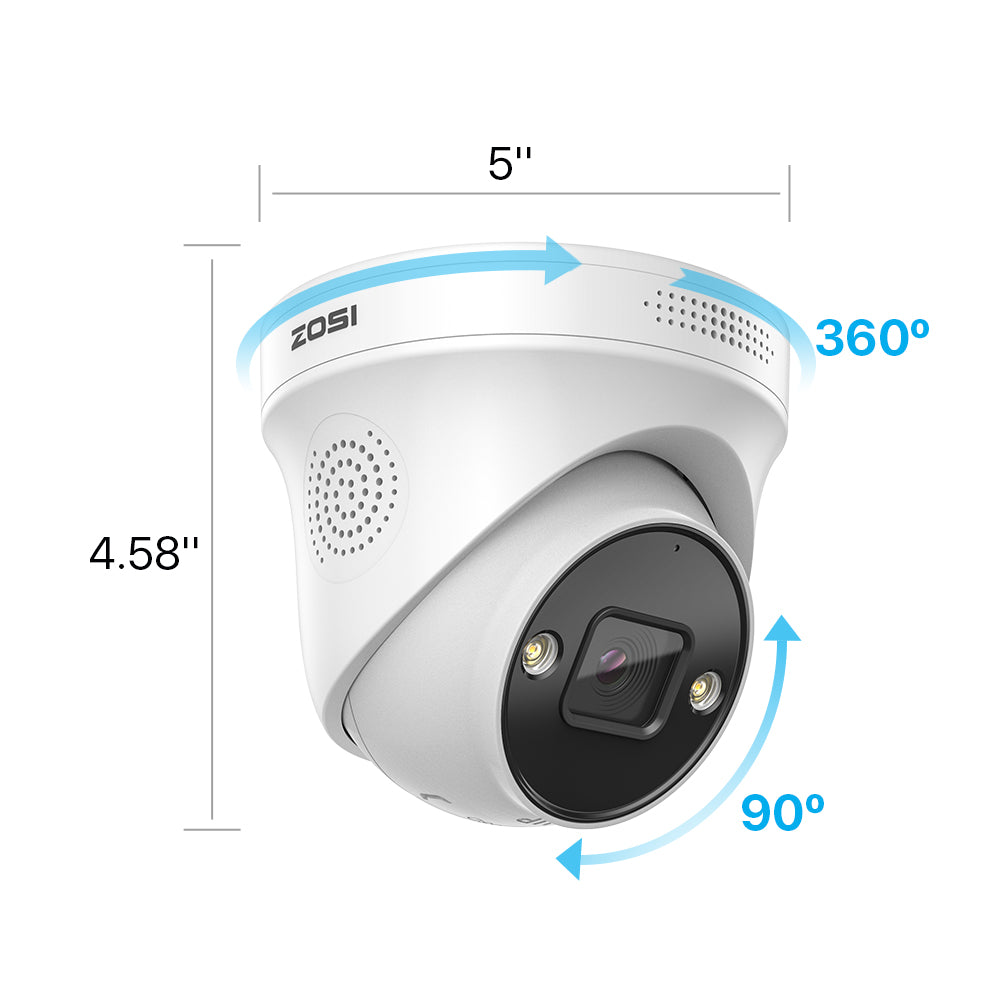 C225 4K 16CH Security System(32-Camera Capable) + NVR Support Dual Har ...